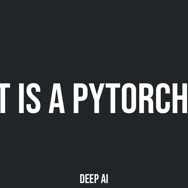 What Is A Pytorch Mlp And How Does It Power Deep Learning Applications Deep Ai — Leading